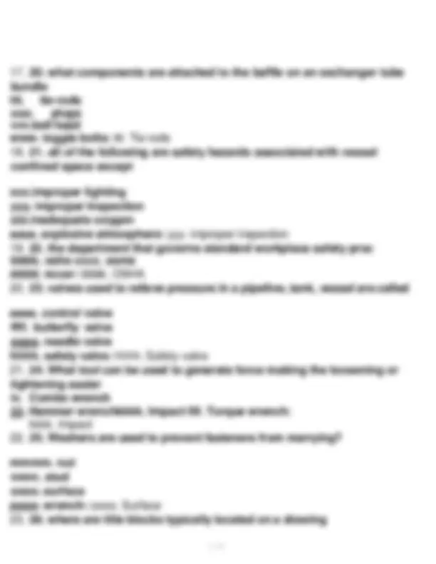 NCCER TEST BOILERMAKER Exam Questions With 100% Verified Answers Latest ...