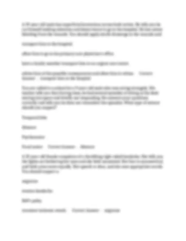 EMD 197 NREMT Practice Test - Questions With Complete Solutions | Exams ...