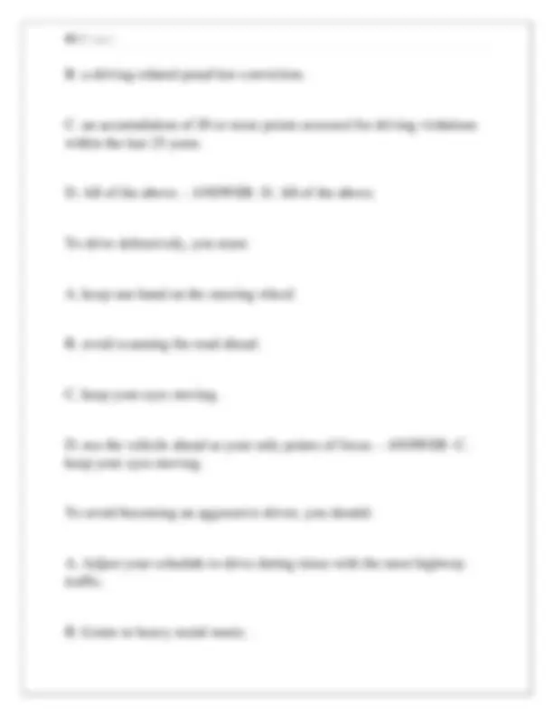 New York State DMV 19A Certification Exam: 2024-2025 Actual Exam ...