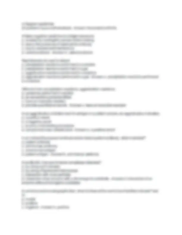 MMSC 360 Exam 2 Clicker Questions with Correct Answers. | Exams Biology ...