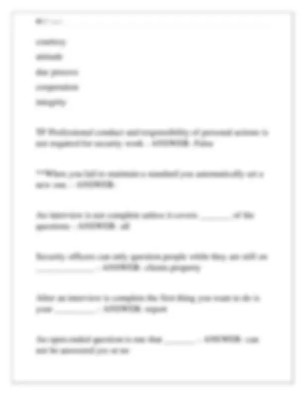 Security License Exam: 200 Questions and Answers for Class D Security ...