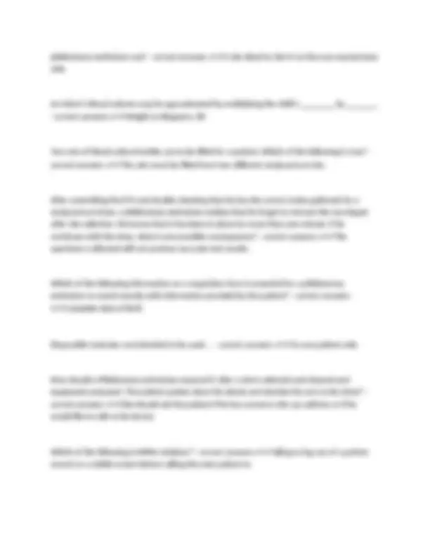 Practice Certification Exam HARTMAN 2025: Phlebotomy Questions and ...