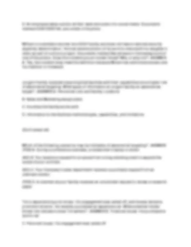 DOD INSIDER THREAT AWARENESS FULL EXAM SET WITH ALL QUESTIONS AND ...