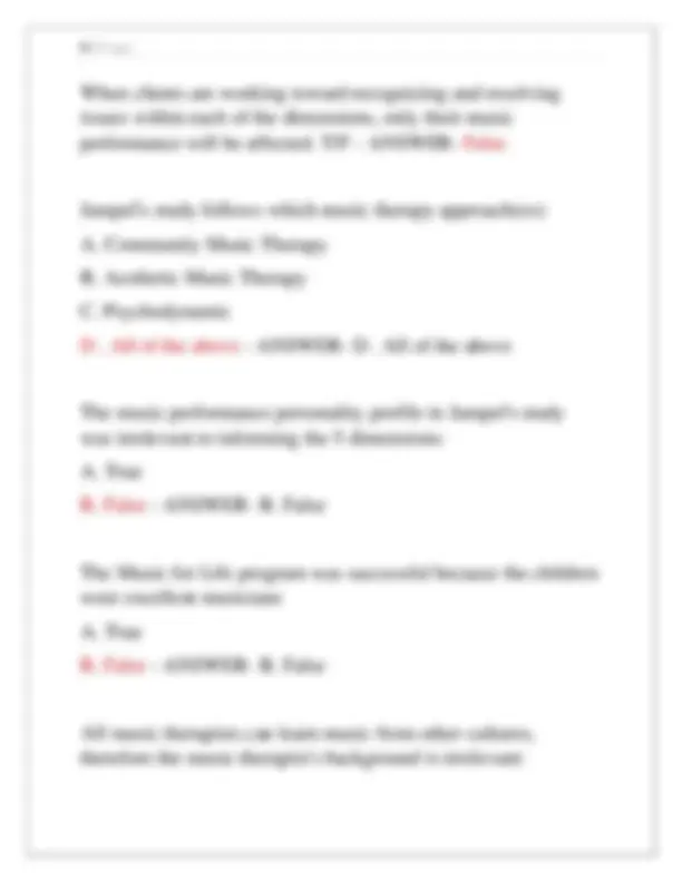 MUSIC 2MT3 FINAL EXAM NEWEST 2024-2025 ACTUAL EXAM COMPLETE 300 ...