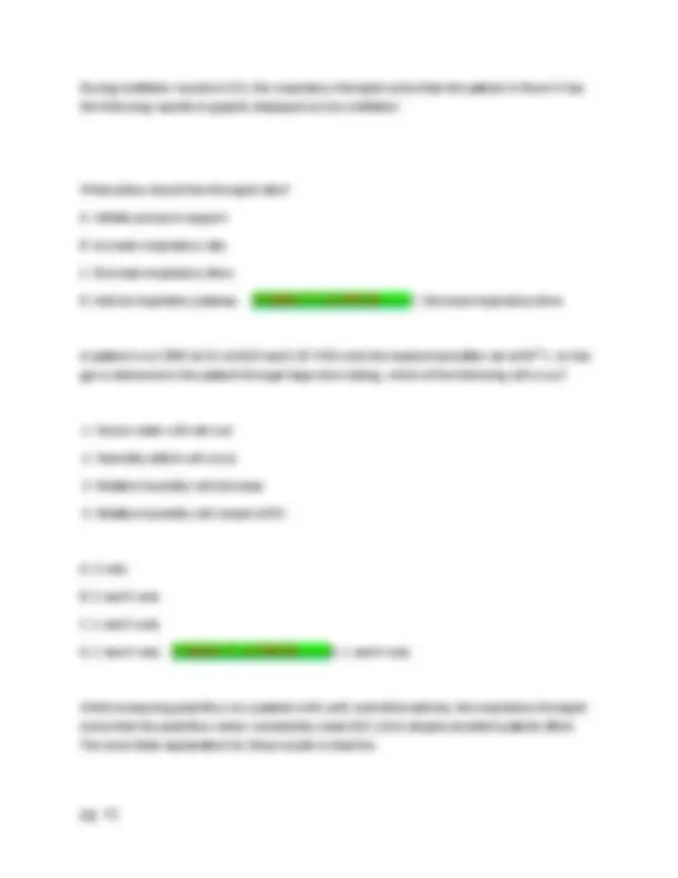 Respiratory Therapy Final Exam Questions & Answers: Kettering TMC ...