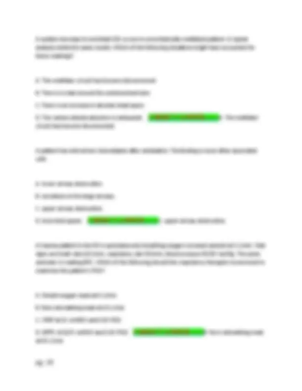 Respiratory Therapy Final Exam Questions & Answers: Kettering TMC ...