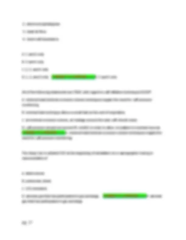 Respiratory Therapy Final Exam Questions & Answers: Kettering TMC ...