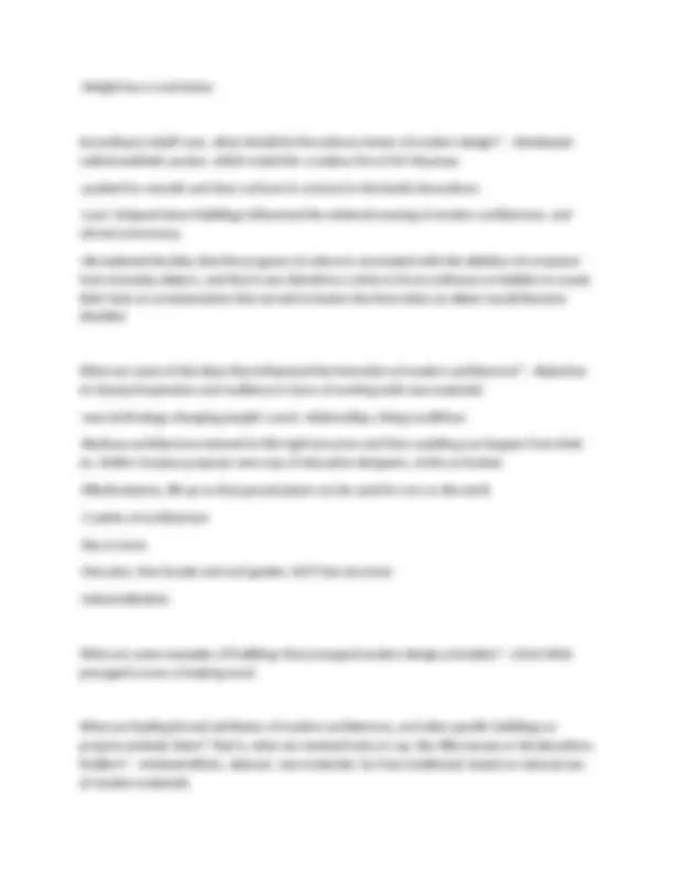 Architecture Exam 2: Detailed Questions and Answers on Modern ...