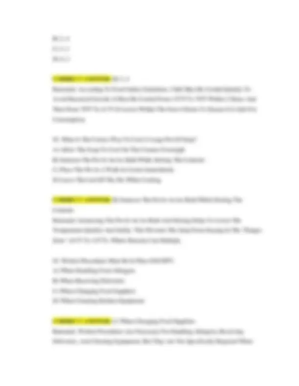 Food Handler-Manager Certification Exam: 2025/2026 Questions and ...