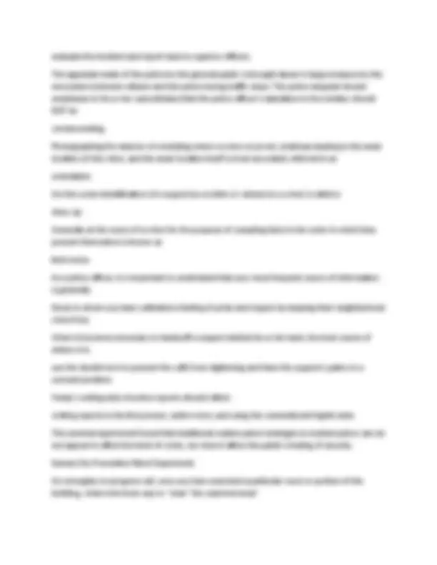 Police Sergeant Practice Exam Best Answers 2023-2025 With 100% ...