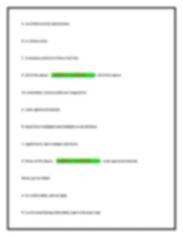 New York State DMV Practice final Exam All Questions And Correct ...