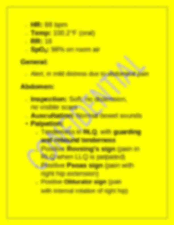 Acute Appendicitis Case Study: Diagnosis, Treatment, and Management ...