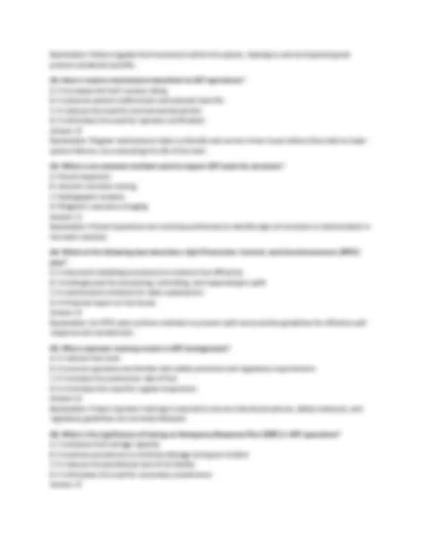 AU AU Class A UST System Operator Exam | Exams Technology | Docsity