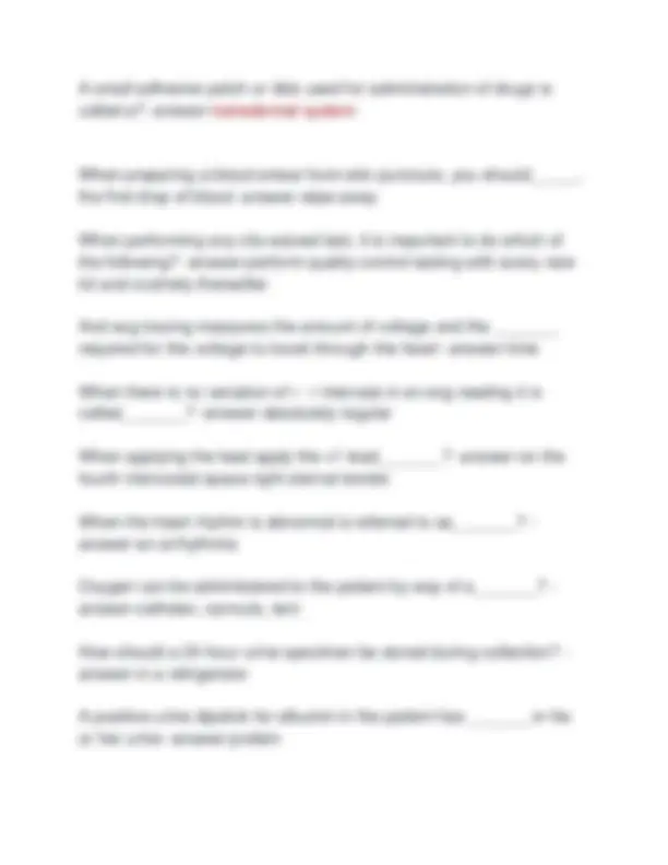 Ncct Medical Assistant Practice Actual Exam 2025 Ncct Medical Assistant ...