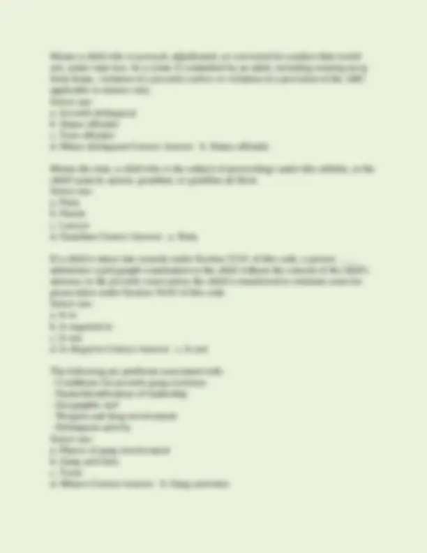 TCOLE Practice test QUESTIONS AND ANSWERS GRADED A 84 PAGES (371 ...