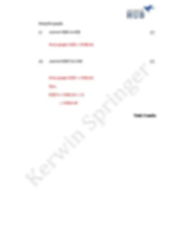 cxc maths past paper | Exams Mathematics | Docsity
