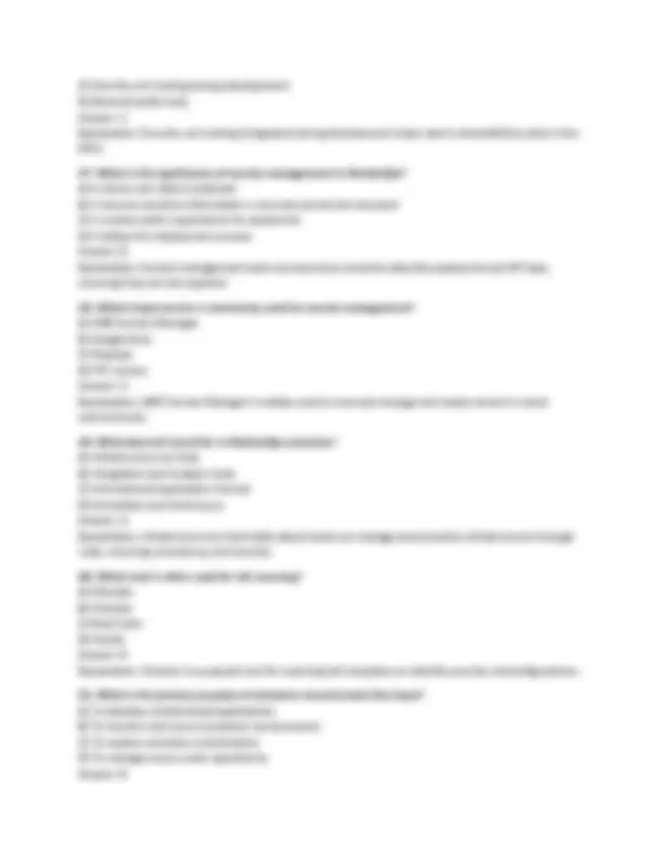 DevSecOps Certified Foundation Exam | Exams Technology | Docsity