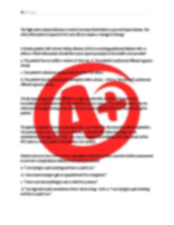 Galen NUR 242 Exam 1 Med-Surg Tested (Latest 2025 / 2026) 250 MCQS ...