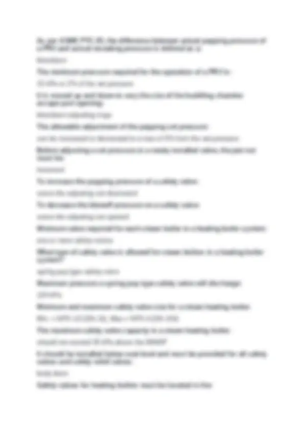 4B Power Engineering- Unit 3 - Boiler Safety Devices study set with 100 ...