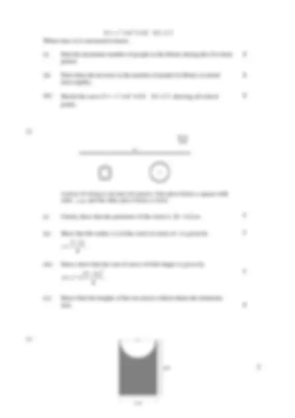 2 Unit Advanced Mathematics Lecture Part 2 Lecture Notes 1 October 2024 ...