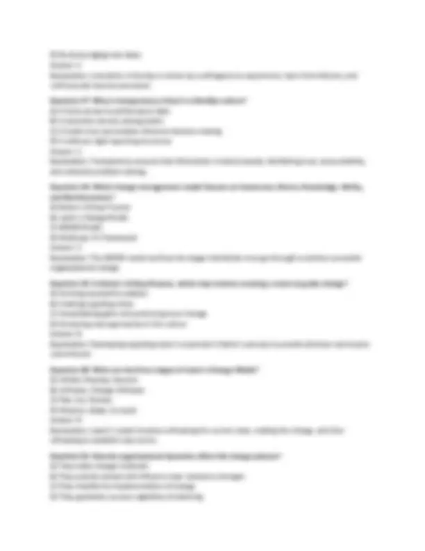 DevOps Culture Certified Trainer (DCCT) Exam | Exams Technology | Docsity