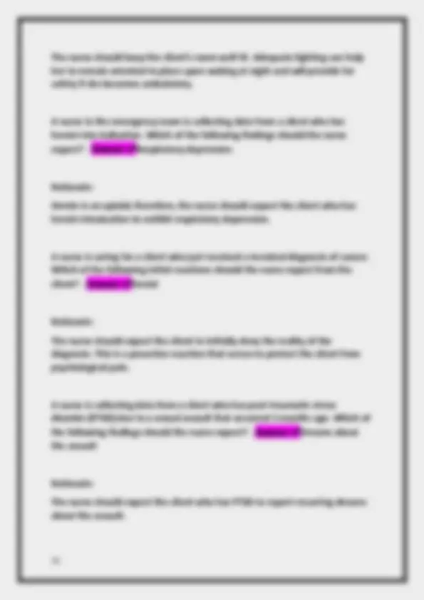 Mental Health Mastery: ATI PN Learning System Final Quiz. | Exams ...