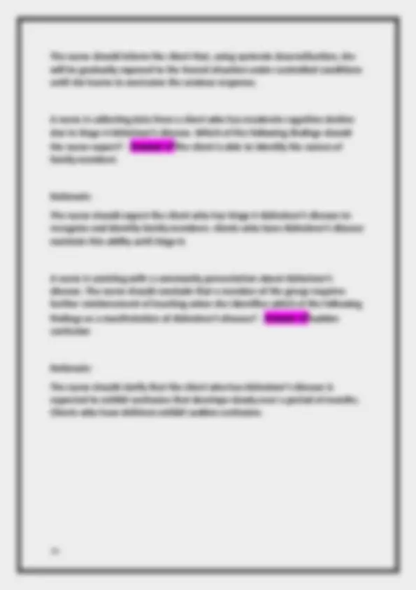 Mental Health Mastery: ATI PN Learning System Final Quiz. | Exams ...