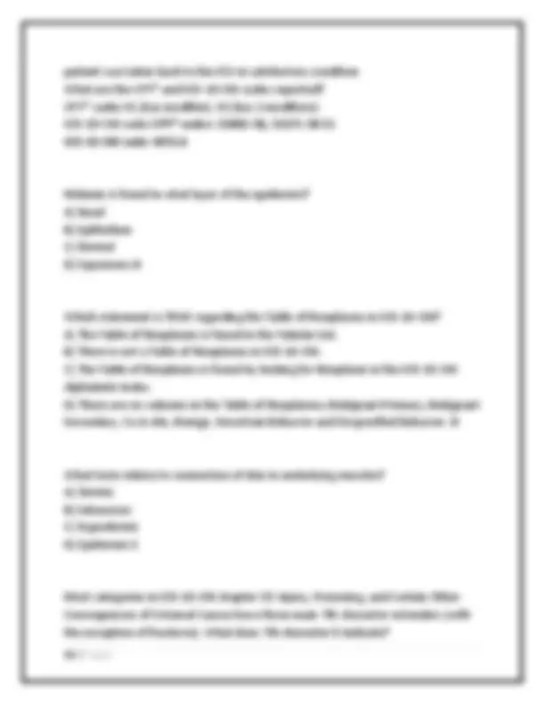 2025 AAPC CODE SELECTION CPC PRETEST REVISION EXAM QUESTIONS WITH ...