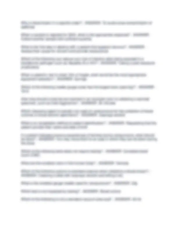 American Allied Health Practice Exam Questions and Answers | Exams ...