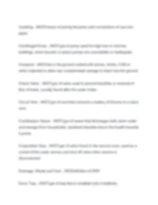 Master Plumber Exam - National Plumbing Code of the Philippines 2025. Questions & Answers ...