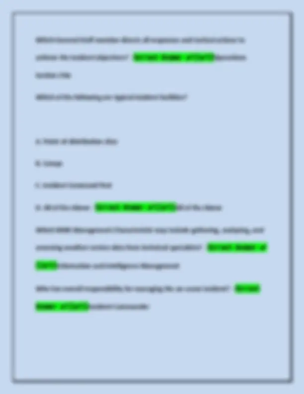 FEMA ICS 100c: Introduction to the Incident Command System Premium ...