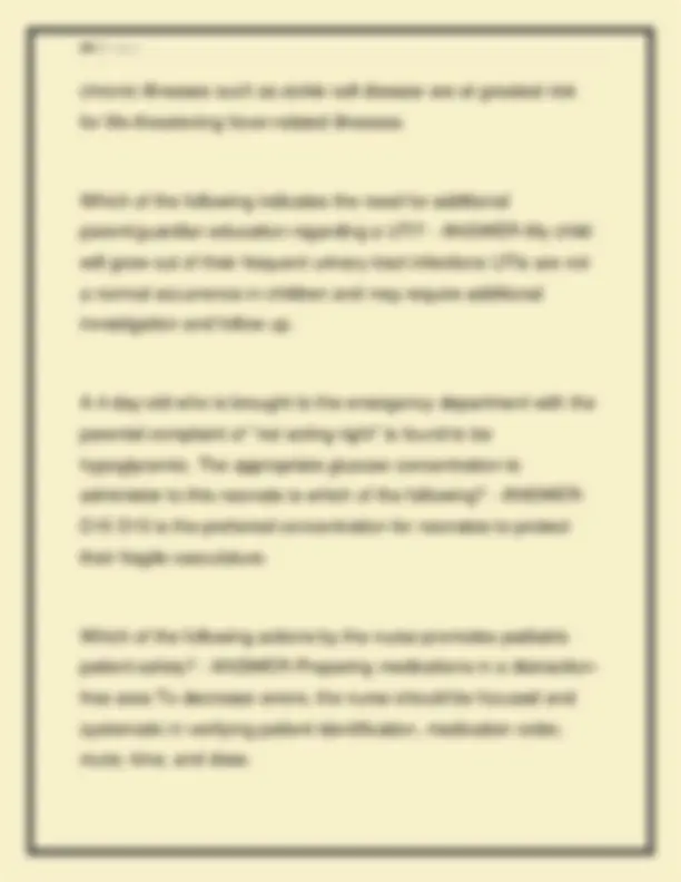 ENPC PRE-COURSE EXAM LATEST 2025 ACTUAL EXAM WITH COMPLETE QUESTIONS ...