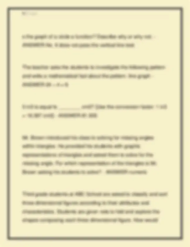 EC-6 EXAM LATEST 2025 ACTUAL EXAM WITH COMPLETE QUESTIONS AND CORRECT ...