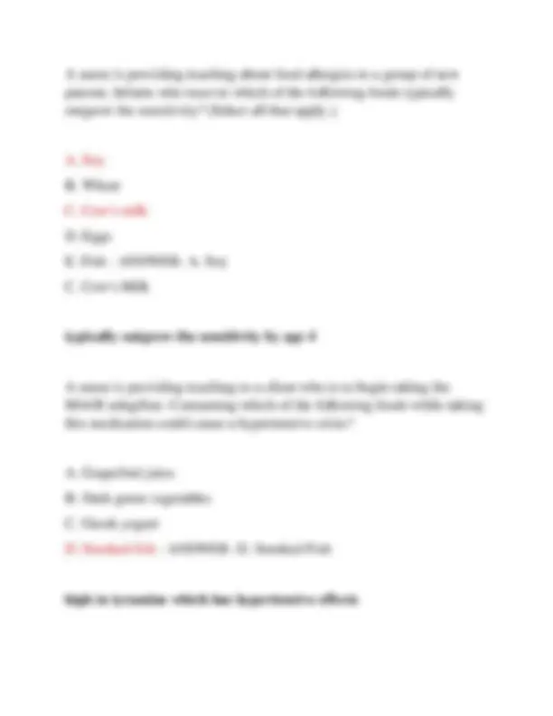 ATI RN NUTRITION PRACTICE TEST 2023 ALL 100 QUESTIONS AND CORRECT ...