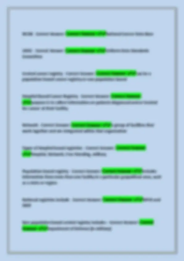 Comprehensive Guide to Cancer Registry: Legal, Ethical, and Operational ...