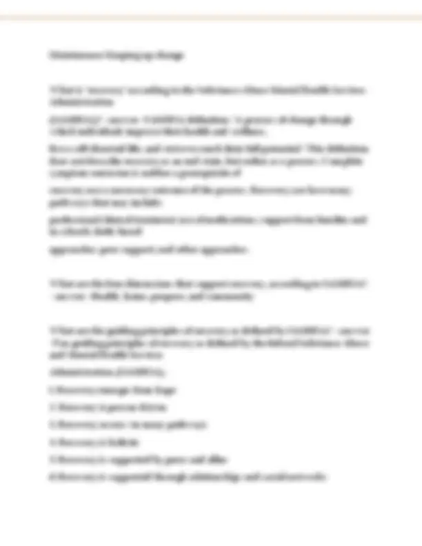 Peer Support Specialist Certification Exam Study Guide: Key Concepts ...