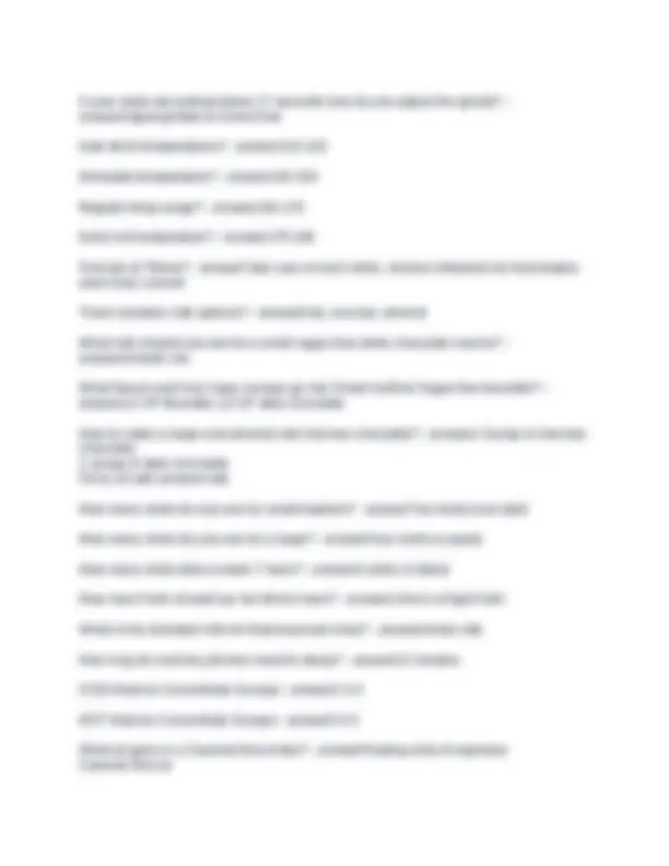 Barista test guide (West Bypass) Questions and Answers Fully Solved ...