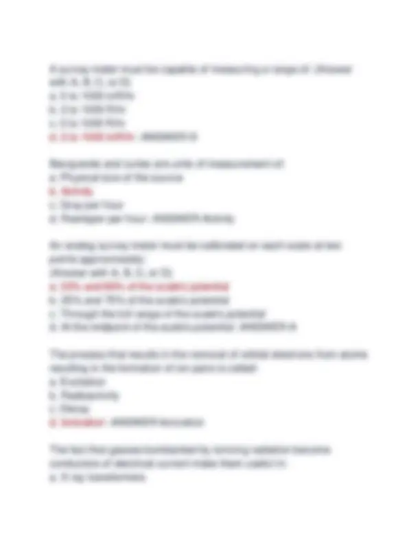 IRRSP Exam Questions and Answers 2025 | Exams Chemistry | Docsity