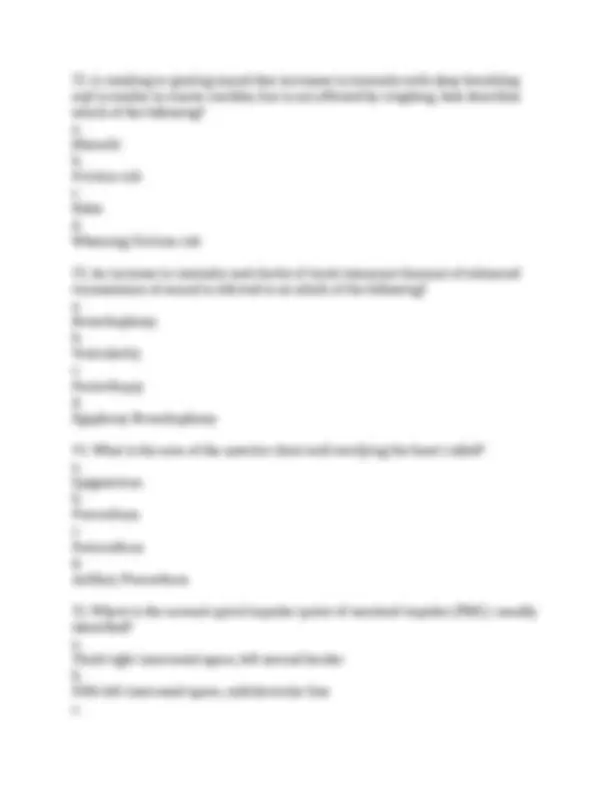 Egan's Chapter 16 Bedside Assessment of the Patient: Questions With ...
