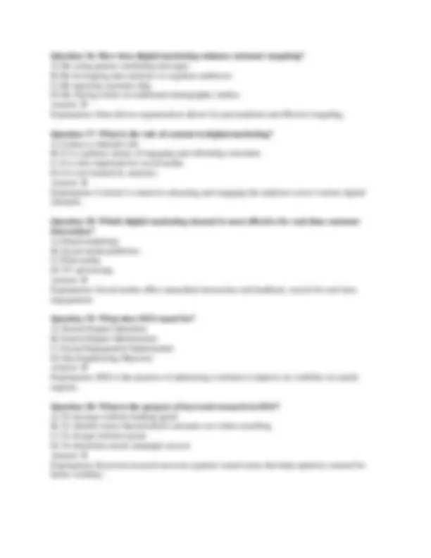 Certified Digital Marketing Master DMI MASTER Exam | Exams Technology ...