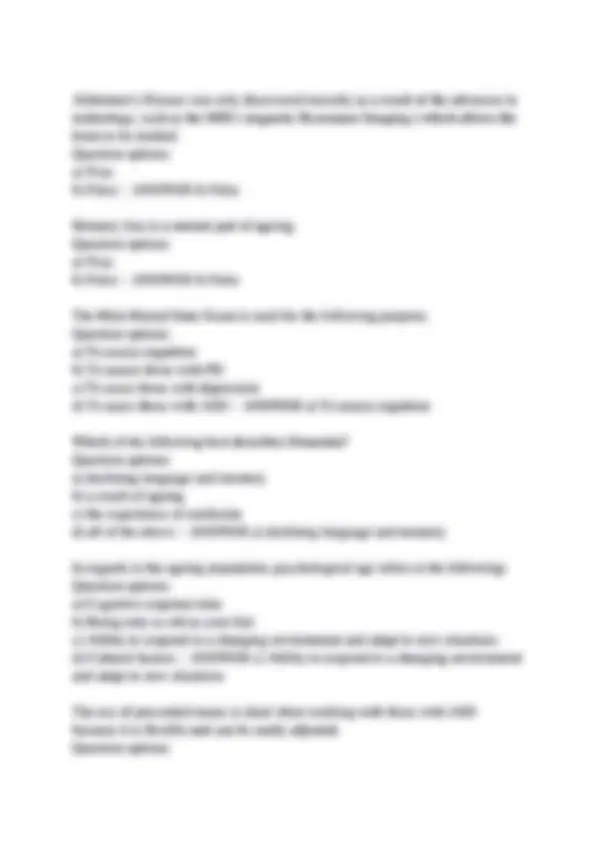 Music Therapy 2MT3 Final Exam Questions and Answers | Exams Advanced ...