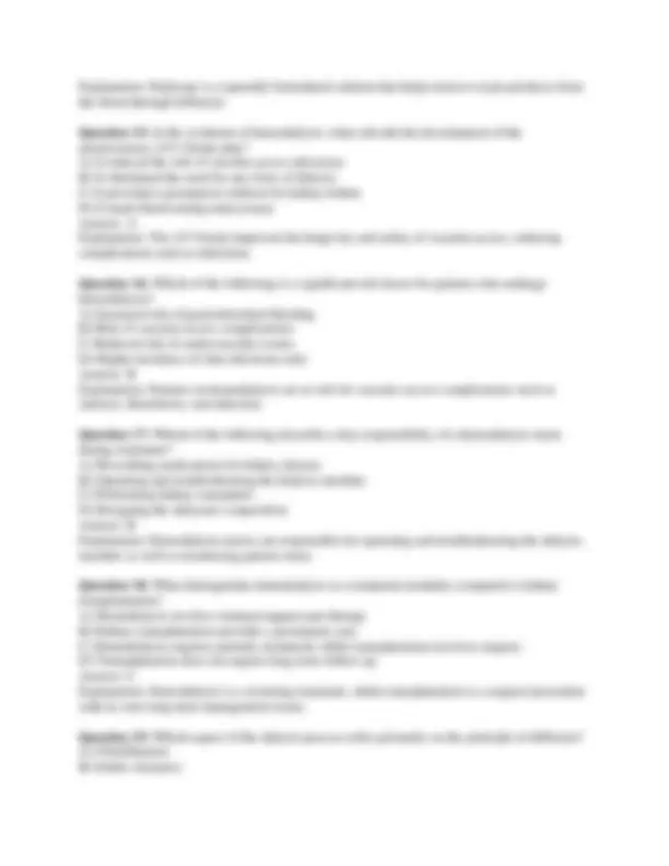 Certified Hemodialysis Nurse (CHN) Exam | Exams Technology | Docsity