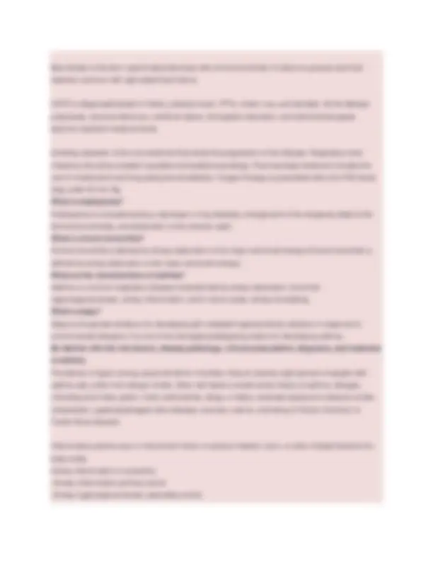 Portage Pathophysiology Module 5: Respiratory System | Exams ...