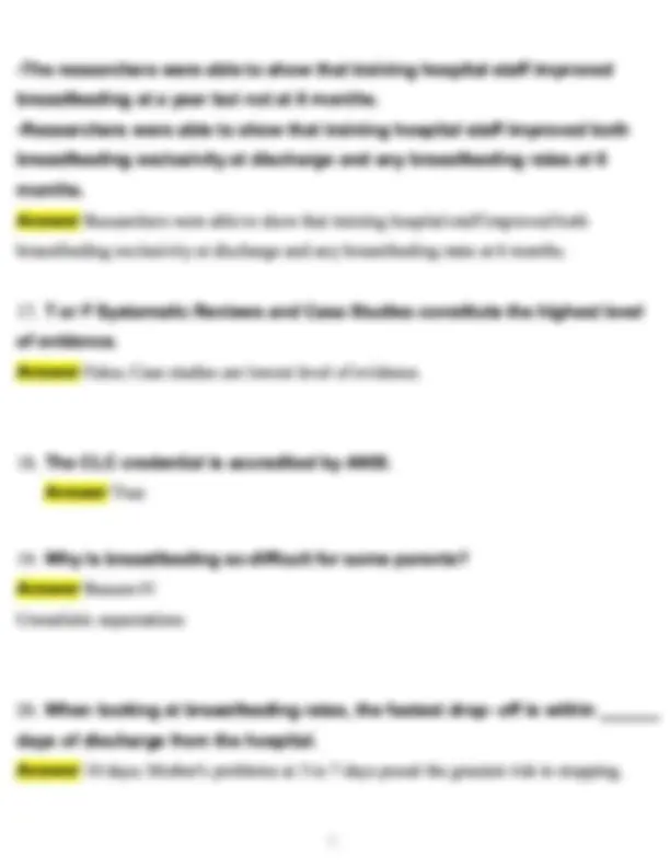 2025 CLC Section 1 Exam Latest Questions With Correct Answers/ Verified ...