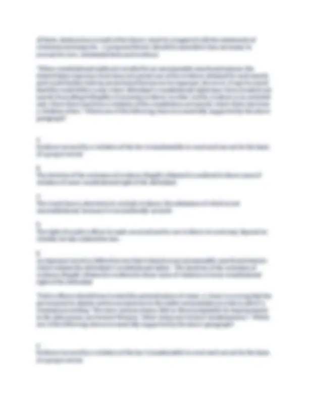 Police Entrance Test Already Passed | Exams Advanced Education | Docsity