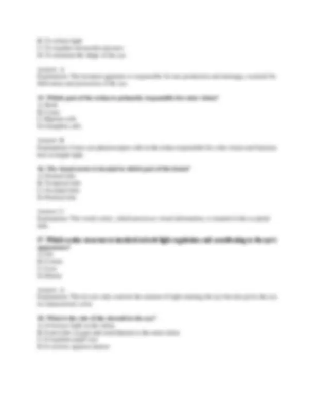 DOH-Ophthalmology_OP DOH Licensureination for Ophthalmology Exam | Exams Technology | Docsity