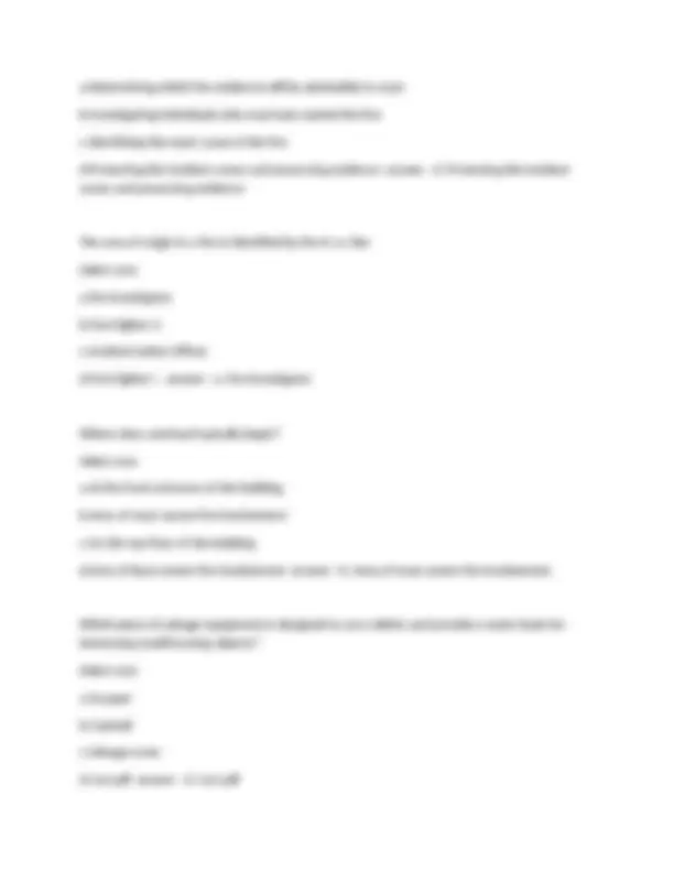 IFSTA 7 - Chapter 15 - Overhaul, Property Conservation, and Scene ...