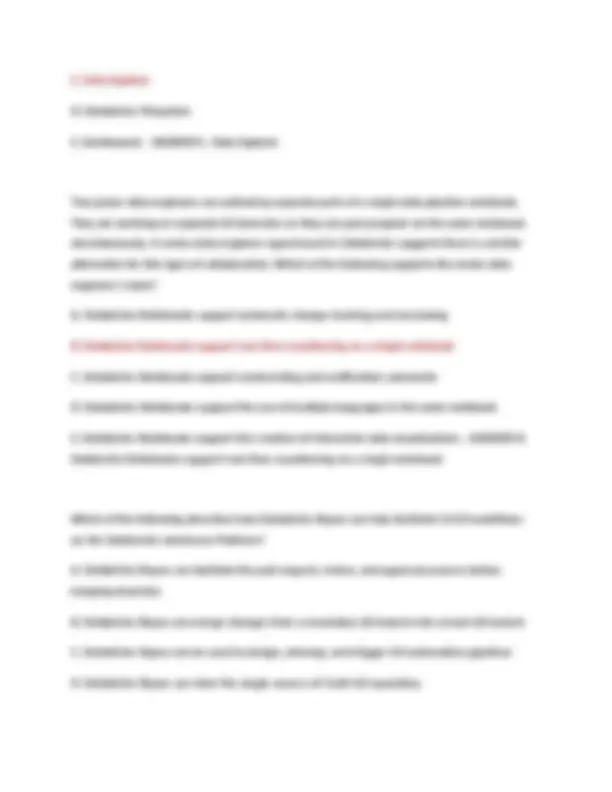 Data Bricks Certified Data Engineer Associate Exam 2024 Databricks Certified Data Engi Exams