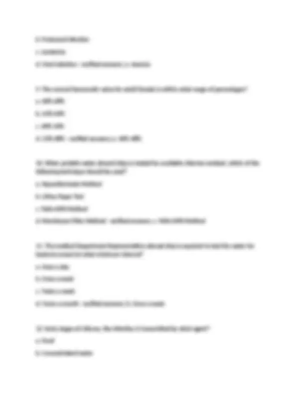 HM Practice Exam Questions With Correct Answers | Exams Hospitality and ...