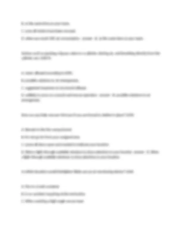 IFSTA 7 Exam Prep - Chapter 10- Structural Search and Rescue Questions ...